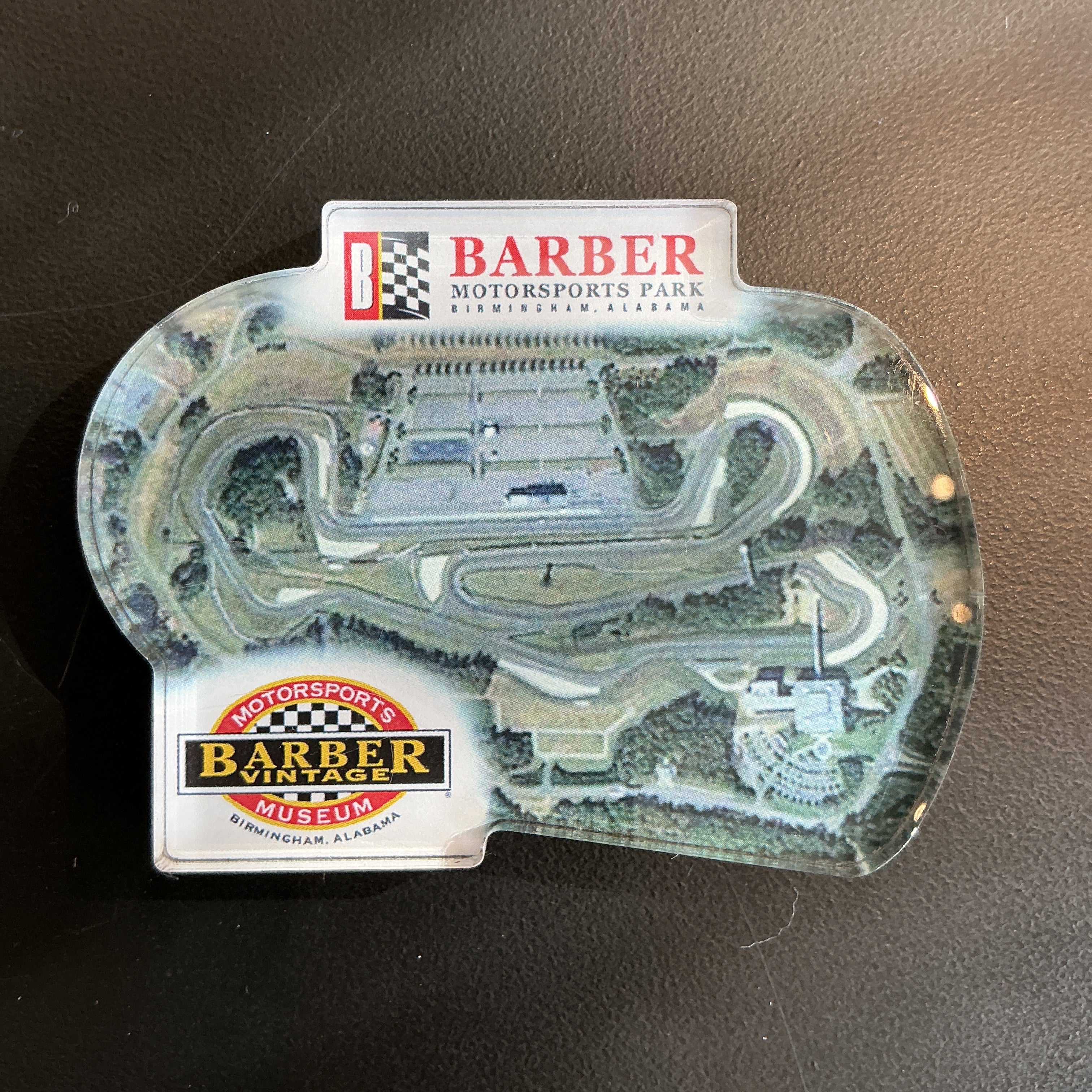 Track Outline Magnet – Barber Vintage Motorsports Museum
